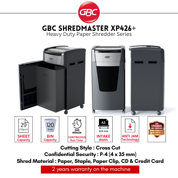 GBC Paper Shredder XP426+